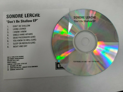 Sondre Lerche – Don't Be Shallow CDr PROMO UK | eBay
