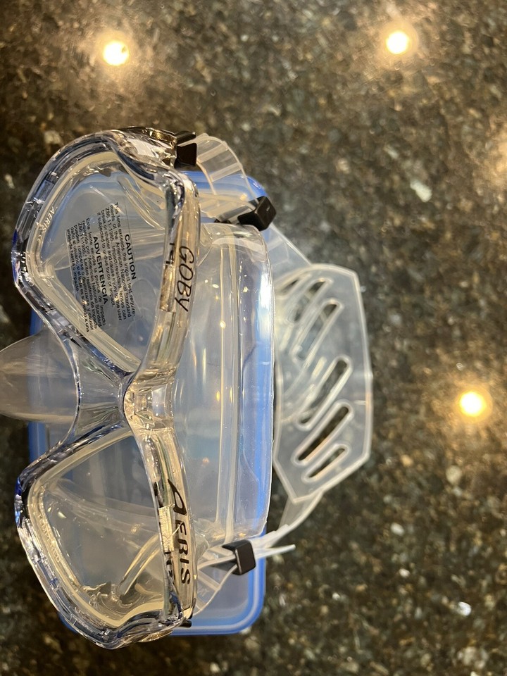 Aeris Goby Scuba Mask, Ice Blue | eBay