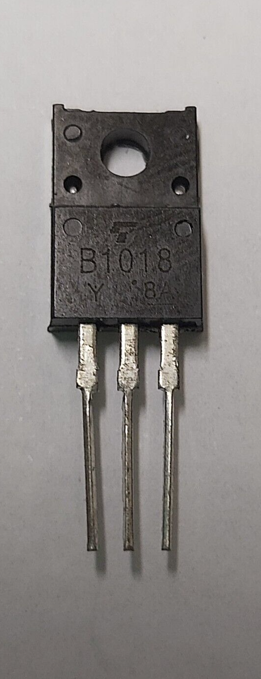 B1018 2SB1018 silicon PNP transistor, Uce = 80V, Ic = 7A, app: power ...