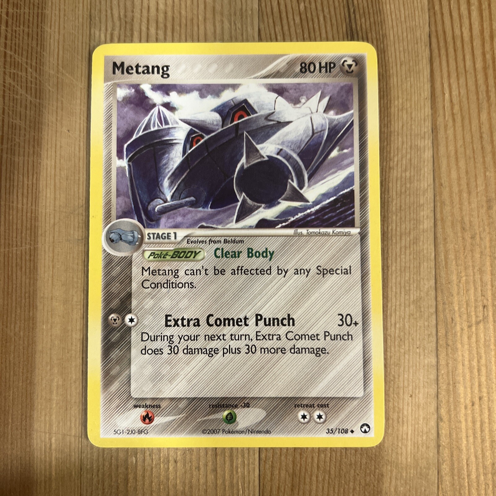 Pok%C3%A9mon+TCG+Metang+EX+Power+Keepers+35+Regular+Uncommon for sale ...