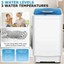 Portable Washing Machine,17.8Lb Capacity Washer 2.3Cu.ft Washer and ...