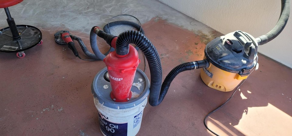 Cyclone Dust Collector Separator Kit for 5 Gallon Buckets Dust ...