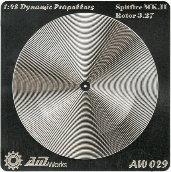 Alliance Model Works 1 48 Prop Blur Dynamic Propellers Spitfire Mk.ii ...