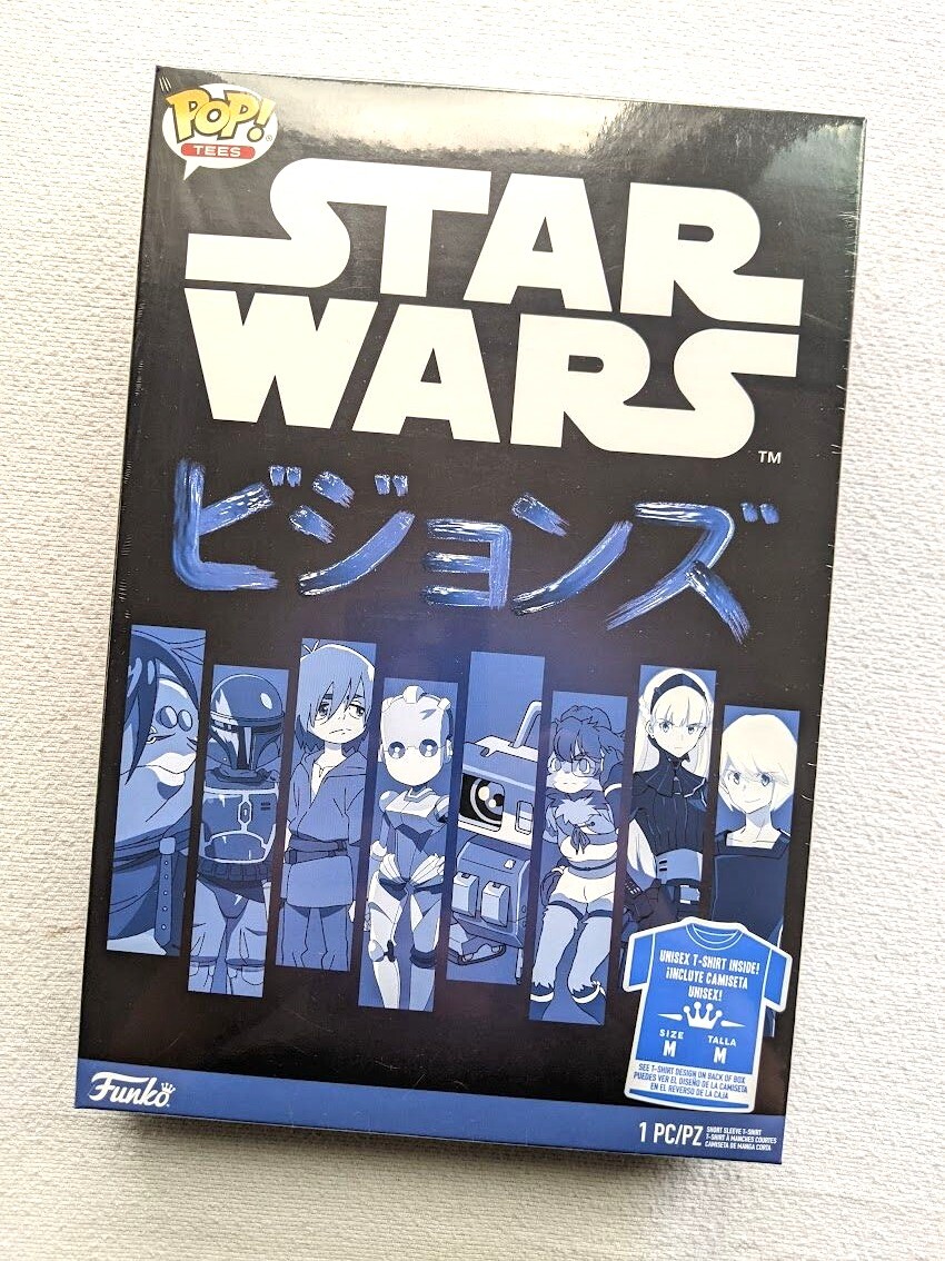 Funko POP TEES Star Wars Visions Anime Kyoto Animation Short Sleeve T ...