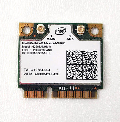 Intel Centrino Advanced-N 6205 WiFi Card 62205ANHMW Genuine | eBay