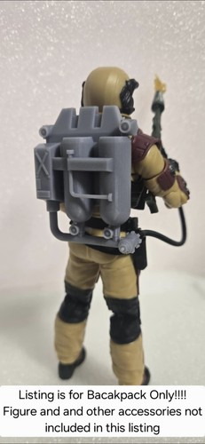 3d Printed BLOWTORCH ARAH BACKPACK 1:12 scale 6" GI Joe Classified ...