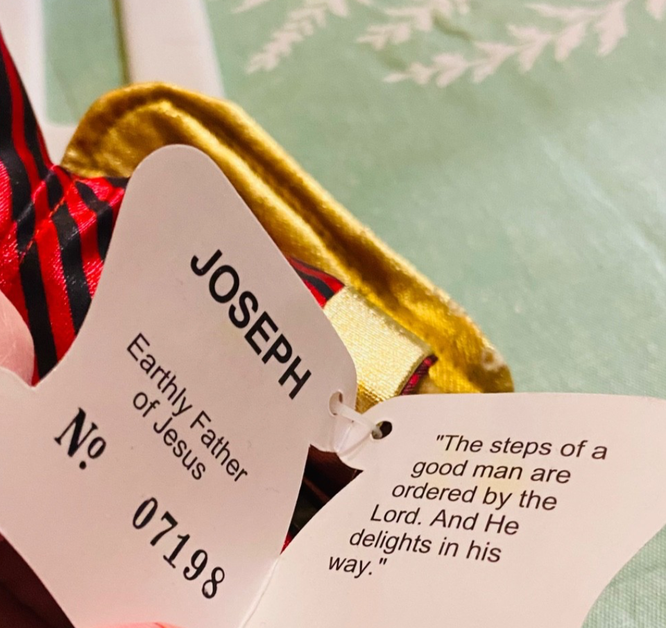 Angelic Beans Set of 6 NATIVITY Plush Jesus Mary Joseph and 3 Wise Men ...