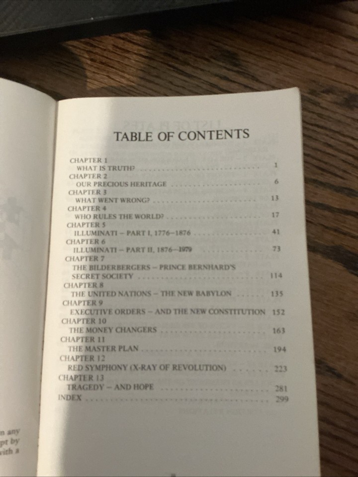 Fourth Reich of the Rich Des Griffin 1979 Edition Emissary Illuminati ...