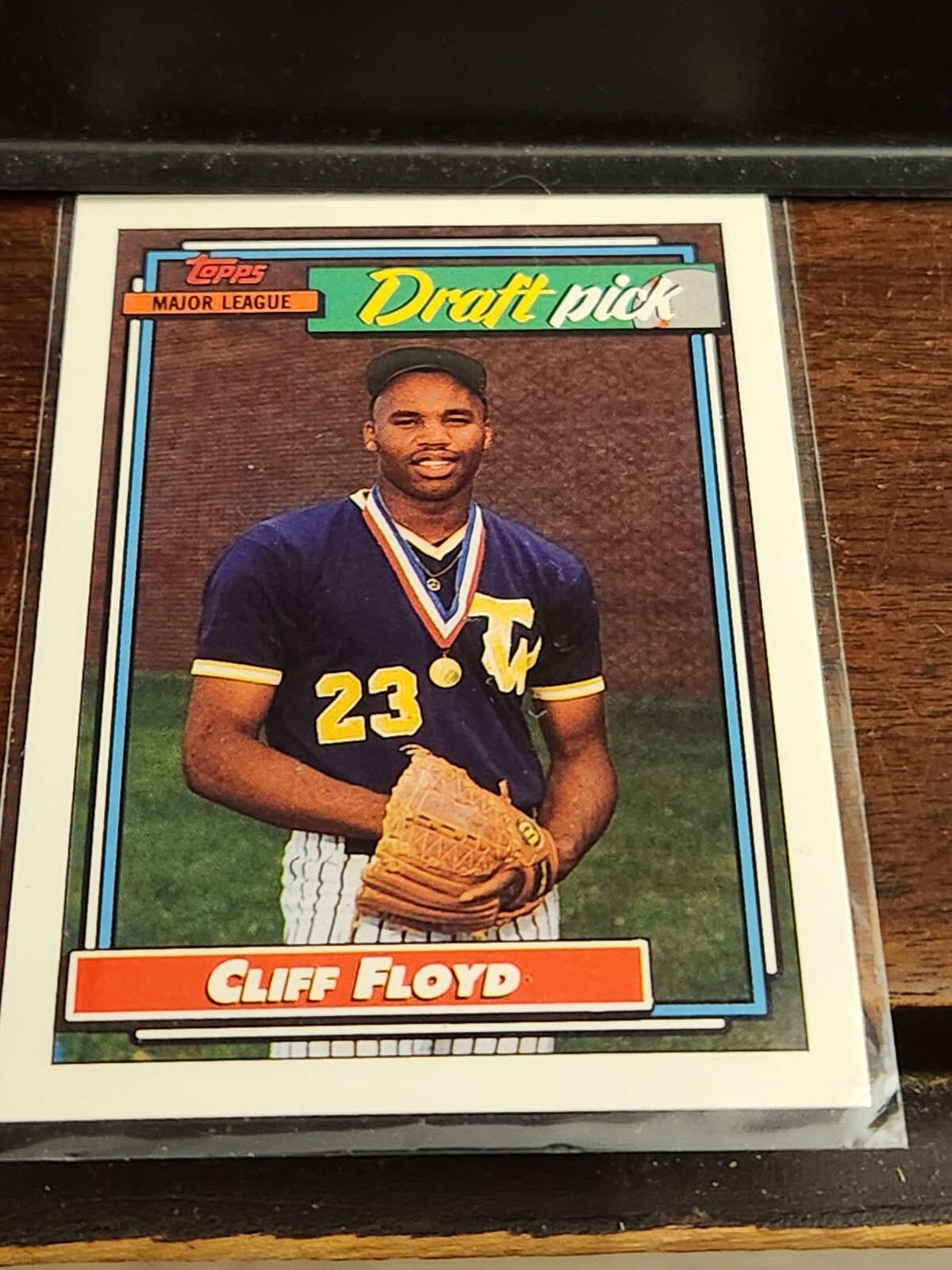 Cliff Floyd 1992 Topps Draft Pick #186 RC Expos Rookie | eBay