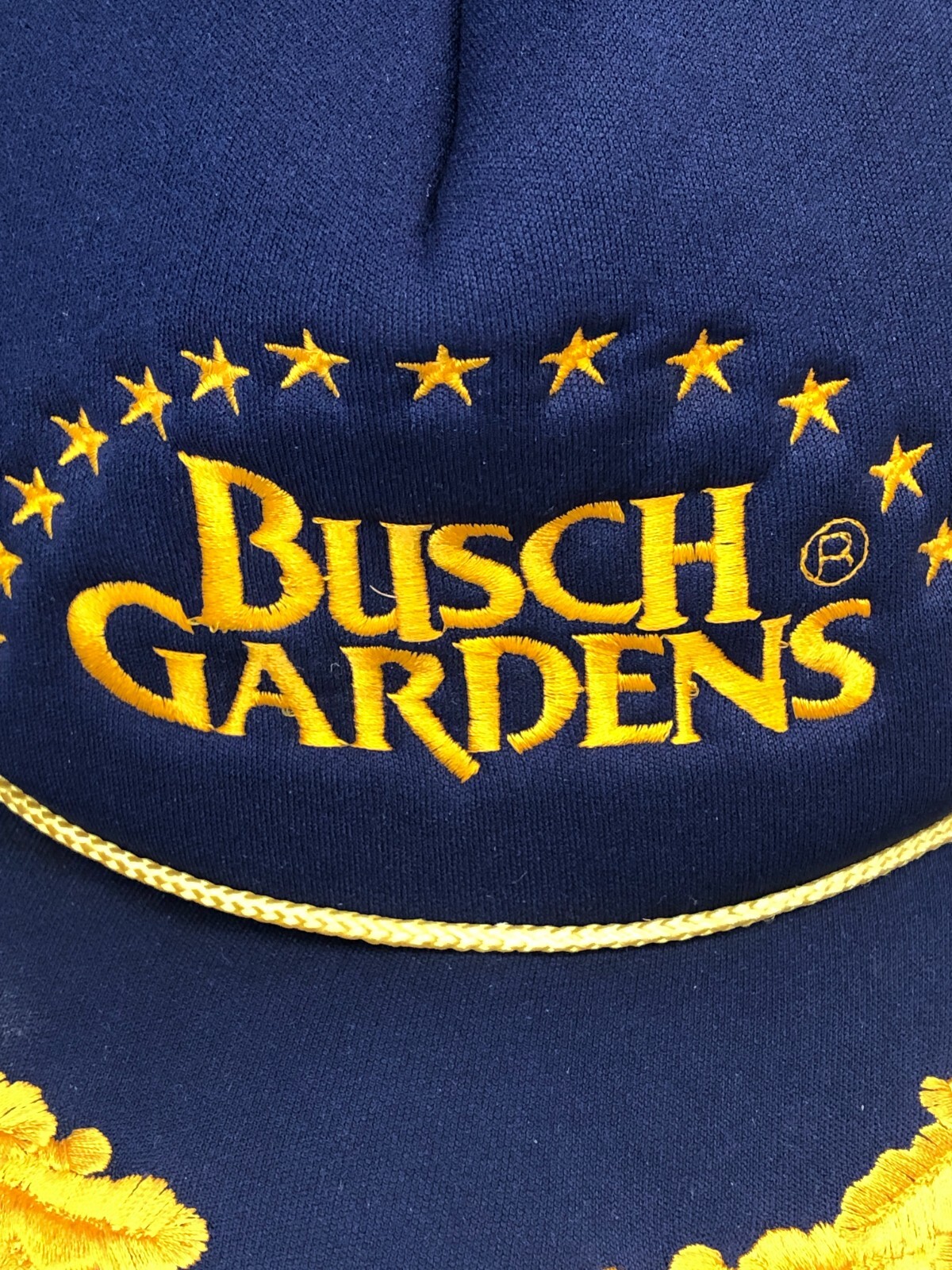 Busch Gardens Captain's Hat Snapback Mesh Vintage 198… - Gem