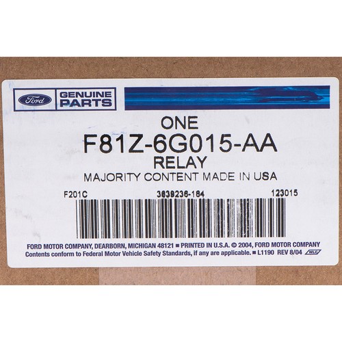 Ford 7.3L Powerstroke Diesel Engine Intake Manifold Heater Relay OEM ...