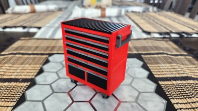 1/10 Scale Tool Box, Rolling Style With Working Parts! | eBay