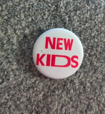 Collectible Vintage Metal Button Pinback New Kids on the block | eBay