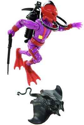 1988 GIJoe A Real American Hero COBRA HYDRO-VIPER COBRA UNDERWATER ...