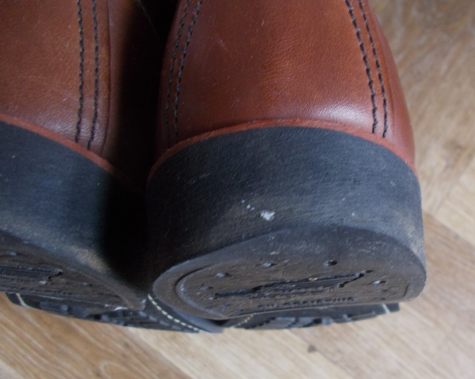 Red Wing 2954 Copper Moc Toe Amber Portage Leather Boots UK 8 US 9 EU ...