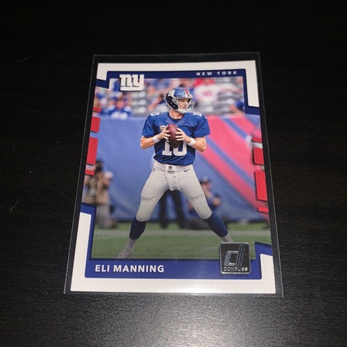 Eli Manning Donruss 2017 NFL Giants Football Card #10 | eBay