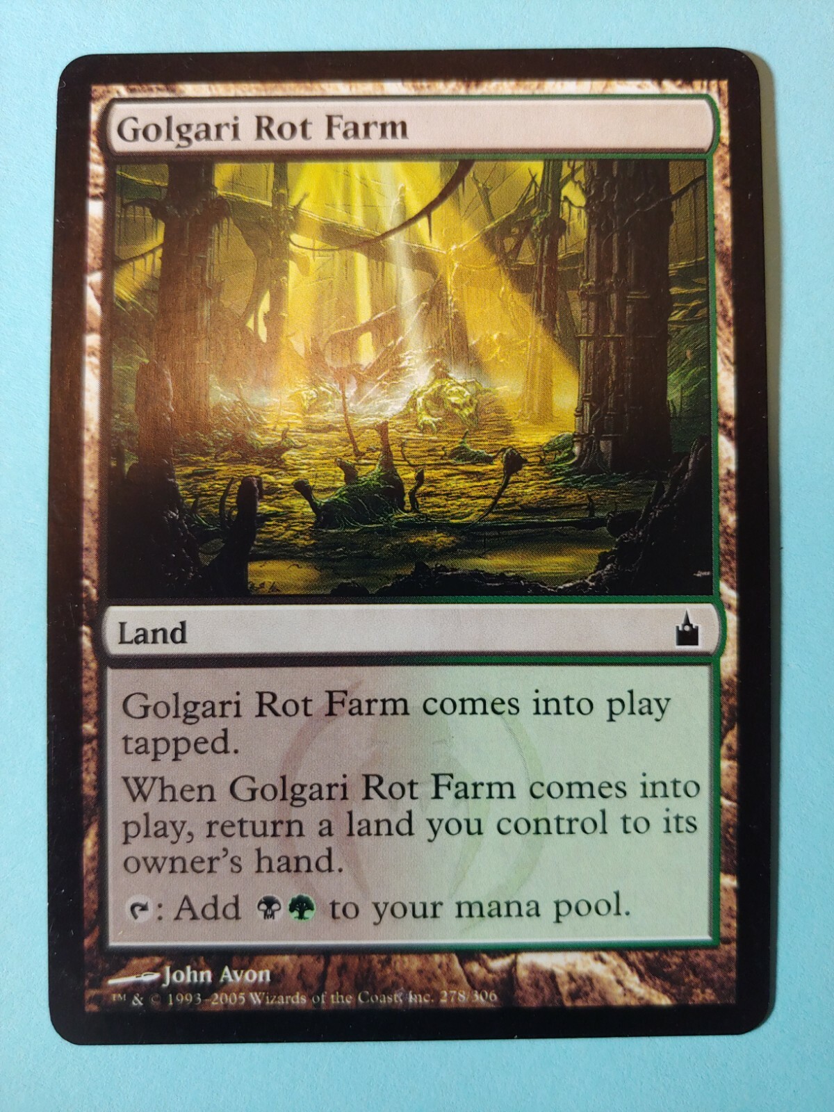 MTG+Golgari+Rot+Farm+Ravnica+278%2F306+Regular+Common for sale online ...