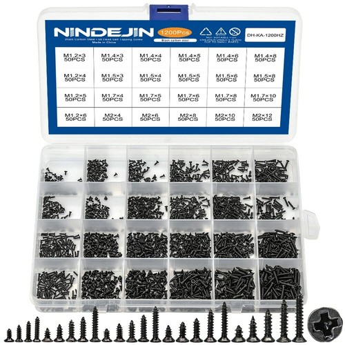 Phone Screw Kit M1.2-M2 Flat Head Small Screws Assortment Kit for ...