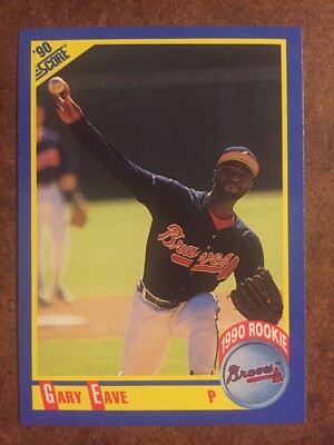 Gary Eave 621 Score 1990 MLB Bassball Trading Card | eBay
