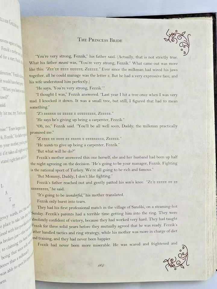 THE PRINCESS BRIDE by William Goldman Deluxe Edition Illustrated ...