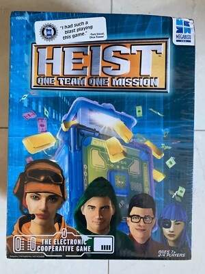 HEIST One Team One Mission, Electronic Cooperative Game NEW Read ...