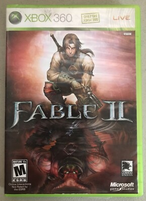 Fable II 2 Microsoft Xbox 360, 2008 w/ Case And Manual. Pre-owned | eBay