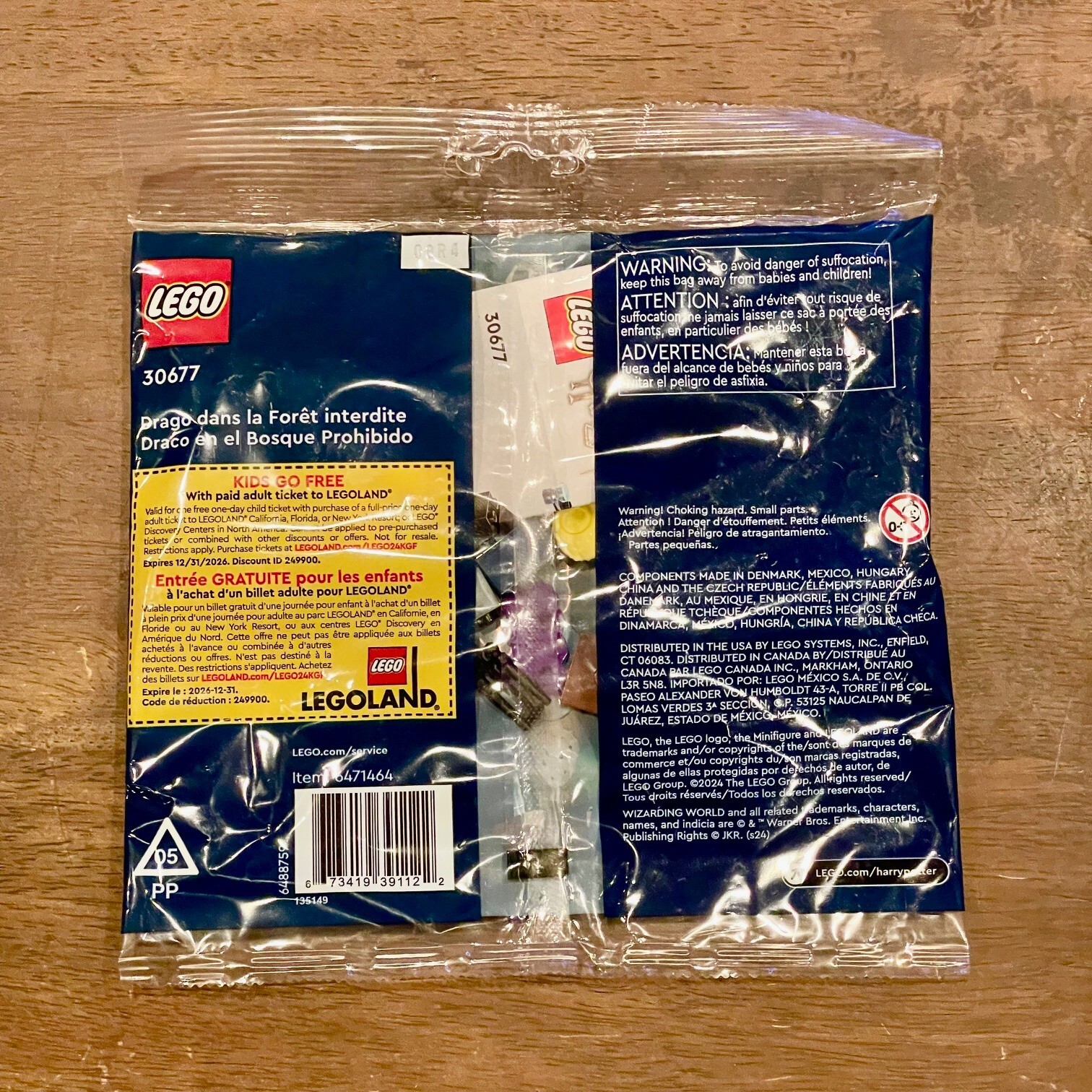 LEGO 30677 Harry Potter Draco in the Forbidden Forest Polybag New in ...