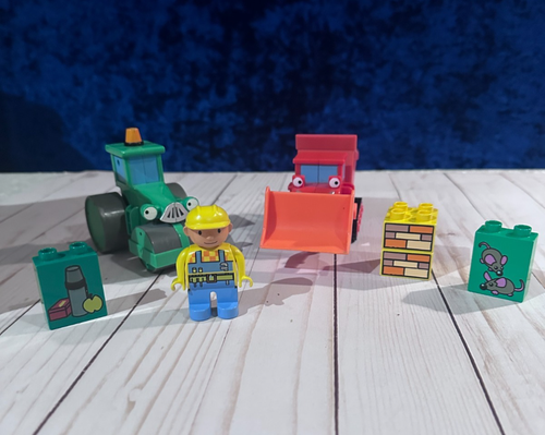 LEGO Duplo Bob The Builder Set with Bob, Muck and Roley - Rare Set | eBay