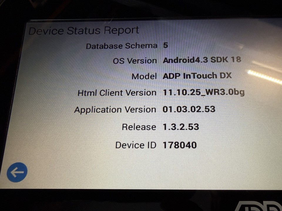 Kronos UKG 8610000-401 Intouch DX Time Clock with Touch ID *Read* | eBay