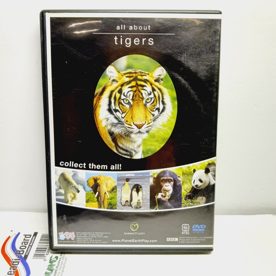 All About Tigers (DVD) Educational BBC Films | eBay