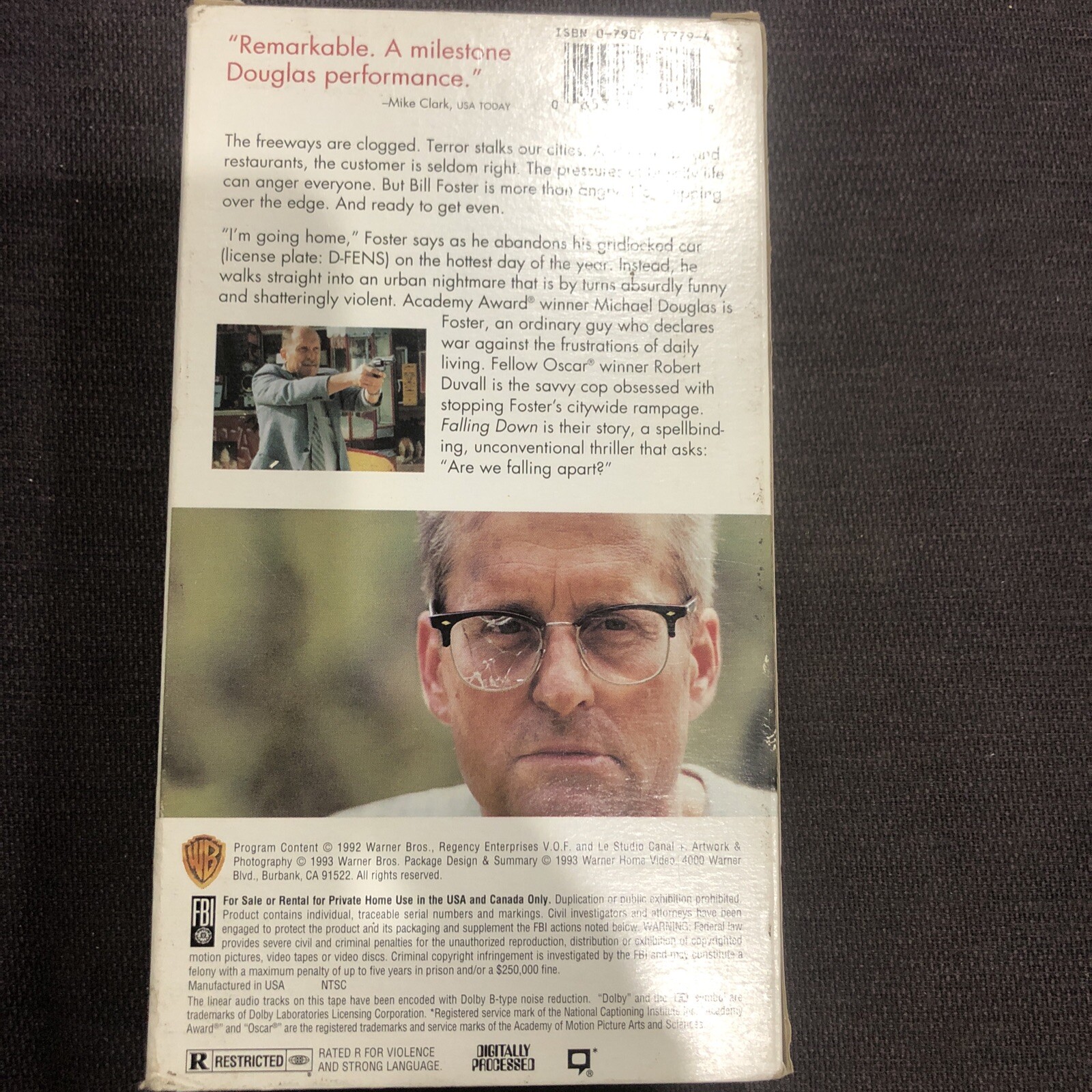 Falling Down (VHS, 1993) 85391264835| eBay