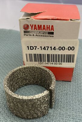 NEW GENUINE YAMAHA 1D7-14714-00 EXHAUST Gasket, Muffler | eBay