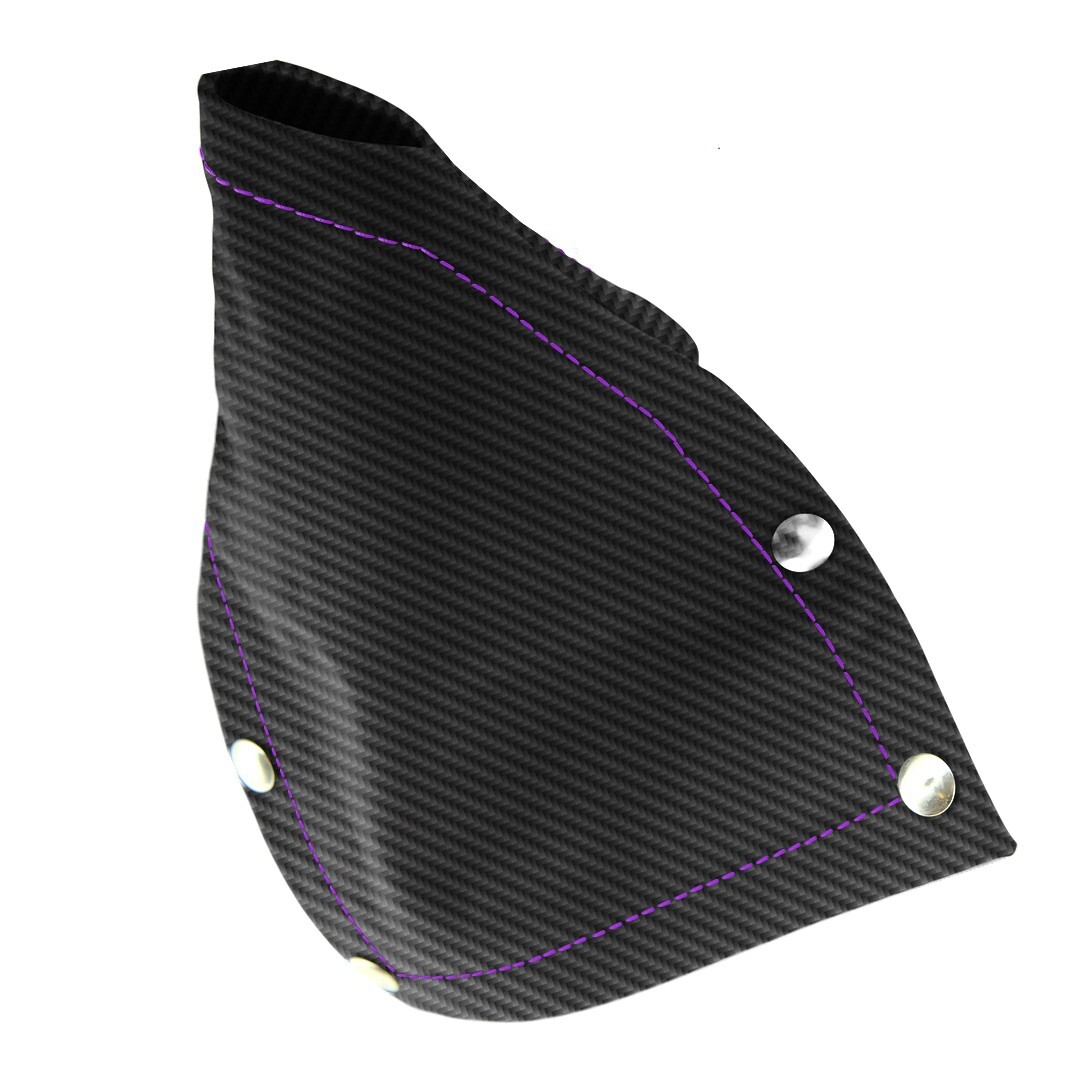 E Brake Boot PVC Carbon for Datsun 240z 260z 280z Purple Stitch ...