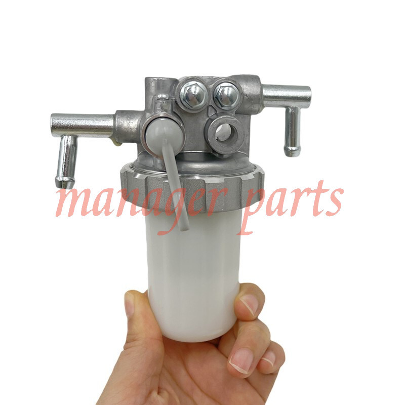 129612-55620 129100-55621 Fuel Filter (2 Tubes) For Komatsu PC30 PC35 ...