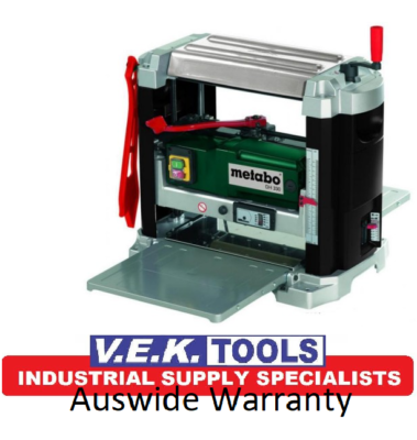 Metabo DH330 240v 1800W 330mm Twin Blade Bench Wood Planer Thicknesser ...