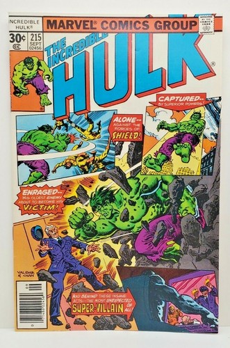 The Incredible Hulk #215 1977 | eBay