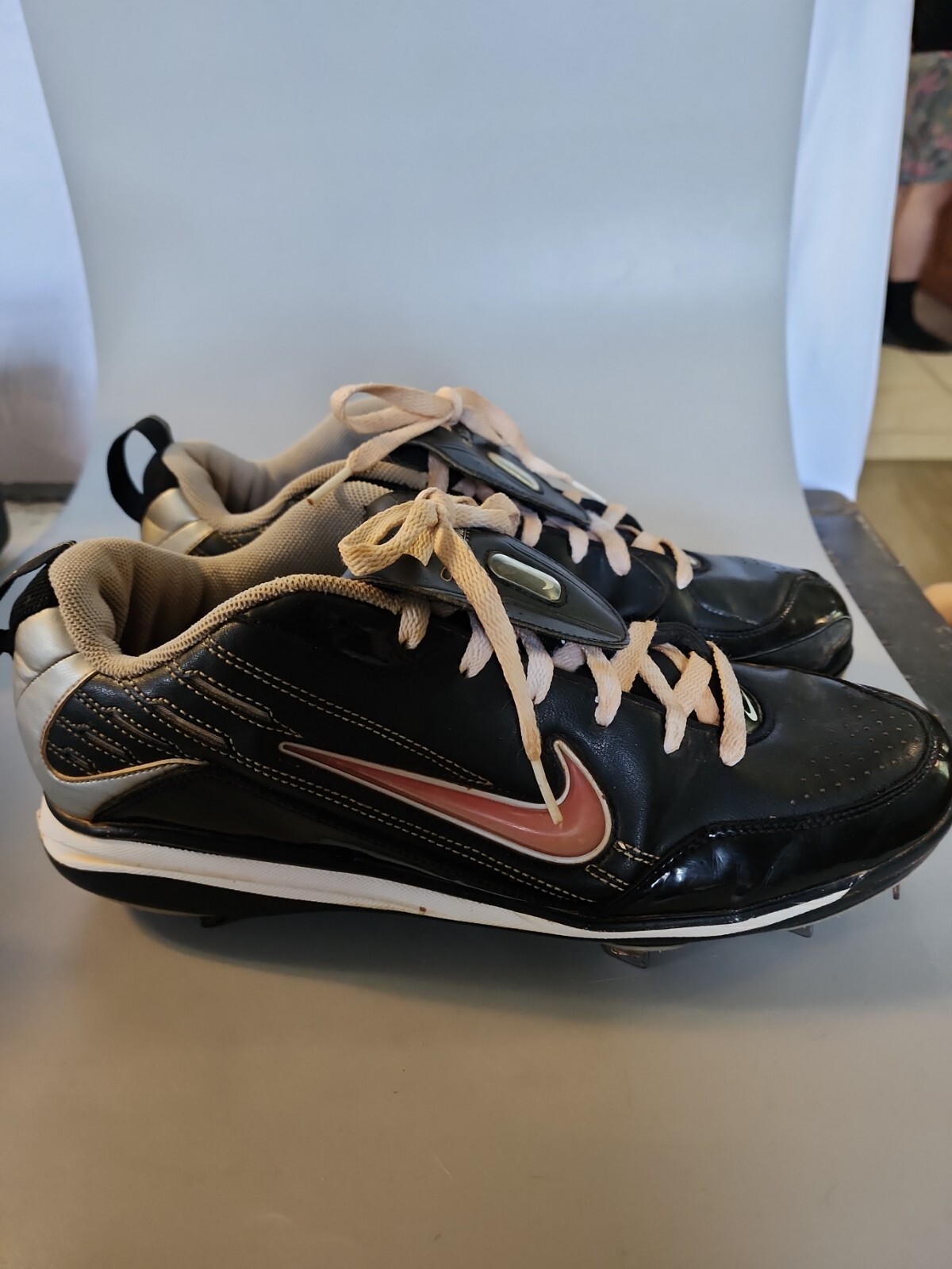 Mens 11.5 Metal Baseball Cleat Nike Air Show Elite 3… - Gem