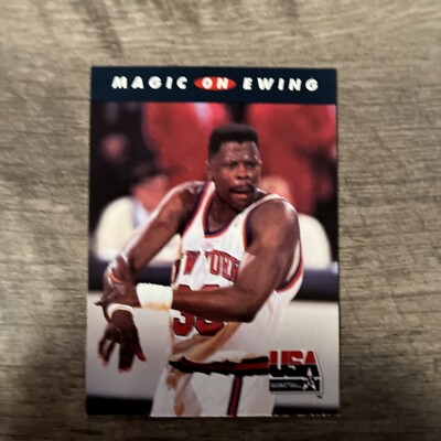 Patrick Ewing 1992 SkyBox USA Basketball Magic On Ewing #103 | eBay
