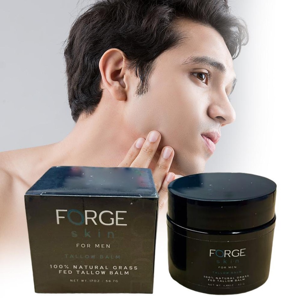 Forge Skin AUTHENTIC Men’s Face Cream Tallow Balm Sealed Wrinkle ...