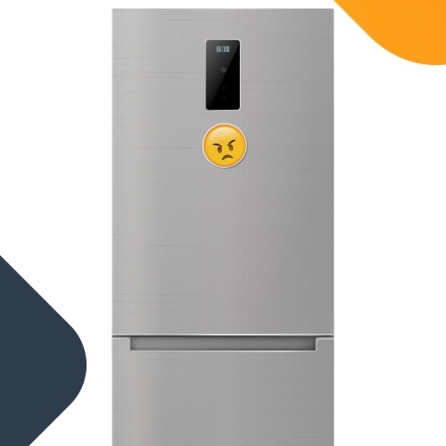 Magnet Me Up Angry Face Emoticon Magnet Decal, 5 Inch Round, Cute Self ...