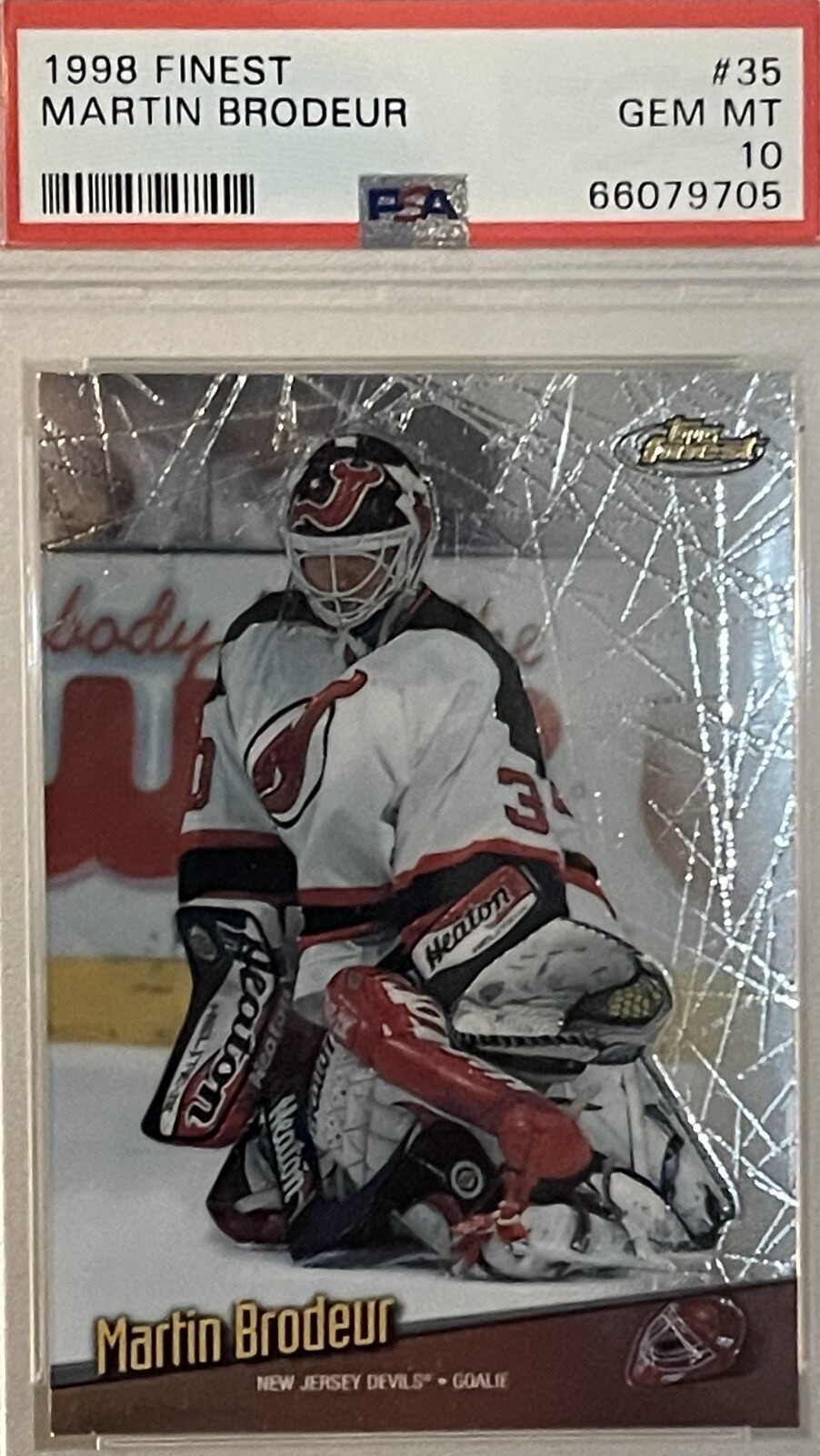 1998-99 Topps Finest - #35 Martin Brodeur for sale online | eBay