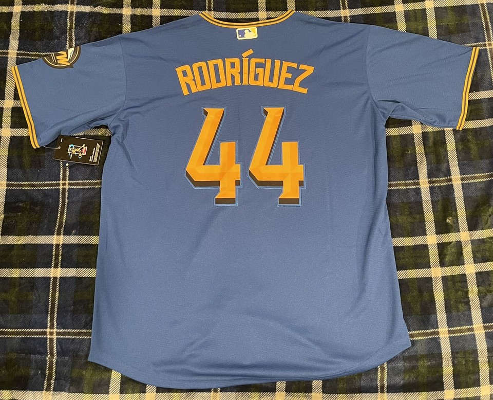 MLB Seattle Mariners Julio Rodriguez #44 Blue Jersey Men’s L | eBay