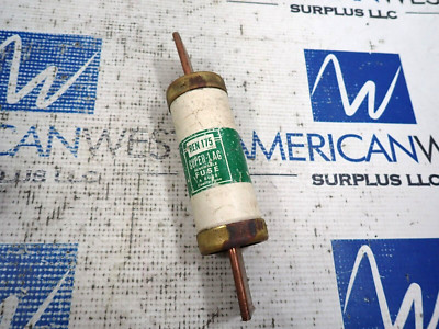 Buss Super-Lag REN 175 REN175 175 Amp 250 Volt Renewable Fuse Worn ...