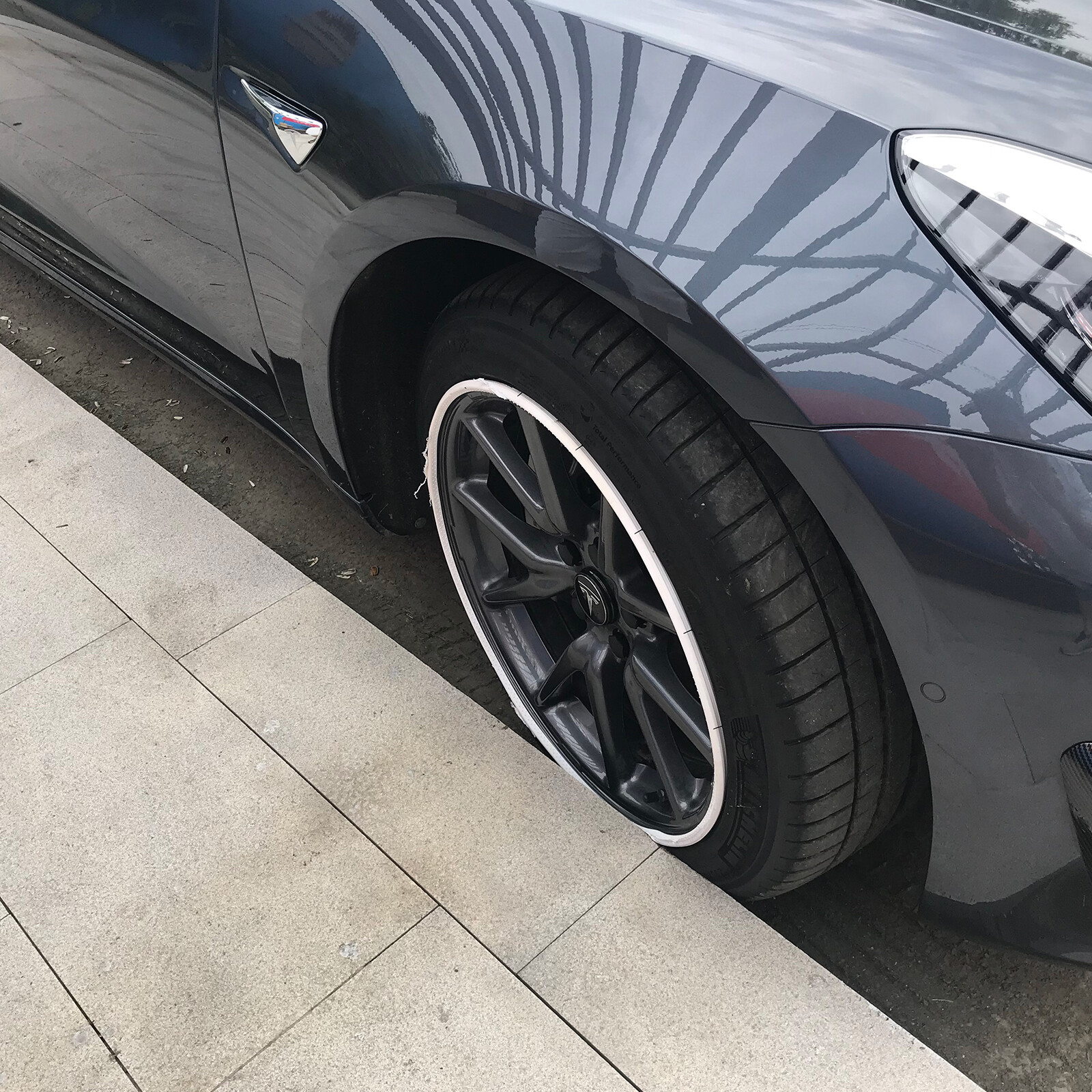 4pcs Set 16-20 Inch Car Wheel Hub Rim Trim Tire Ring Guard Strip ...