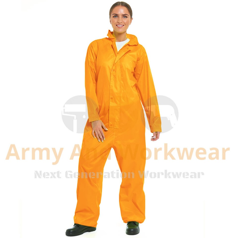 Pro-Dri Waterproof Coverall Overall Boiler Suit Workwear Boilersuit ...
