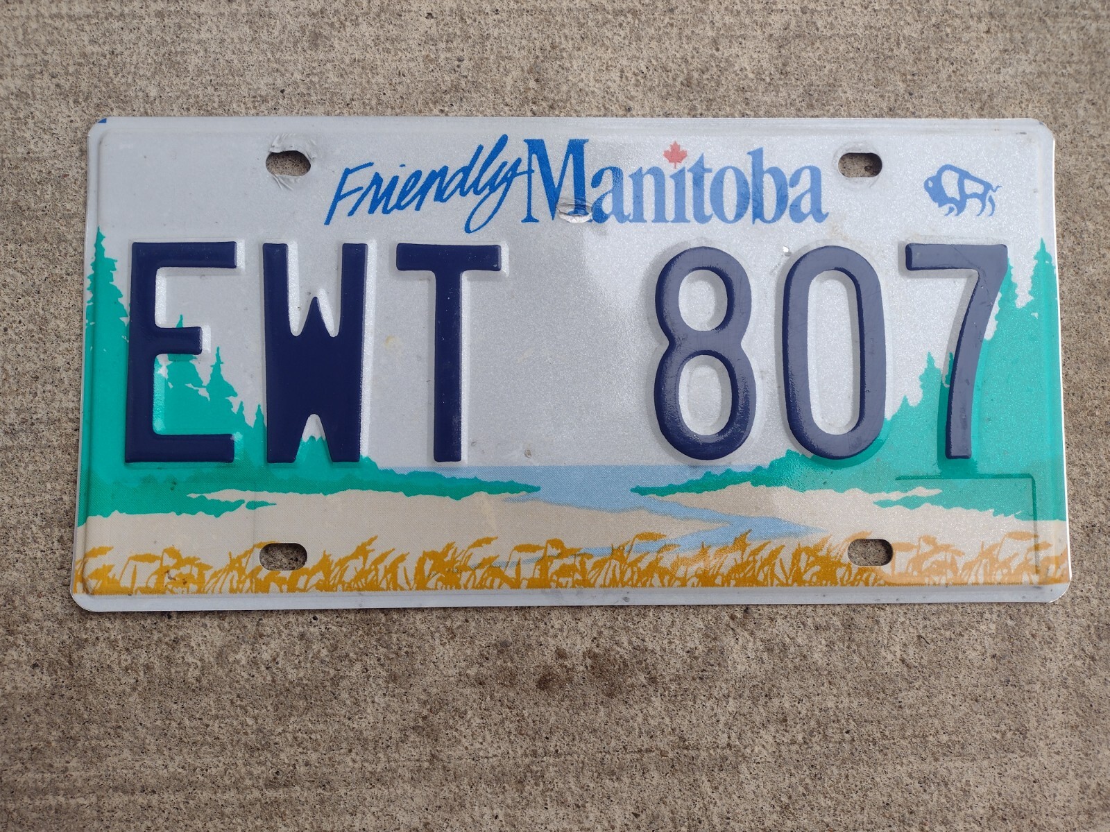 2010's Canada Manitoba license plate EWT 807 | eBay