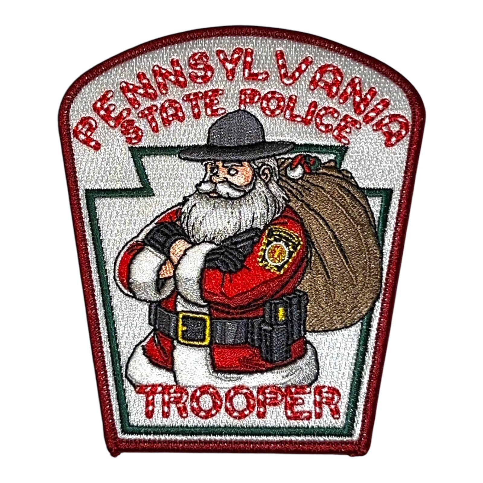 Pennsylvania State Police Trooper Christmas 2024 Holiday Police Patch ...
