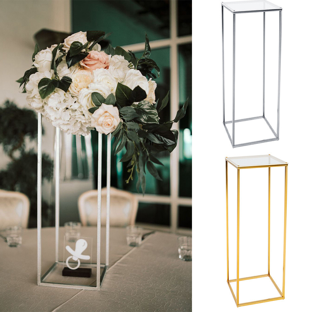 Modern Metal Stand Centerpieces Metal Round Floral Hoop Cake Stand 33"