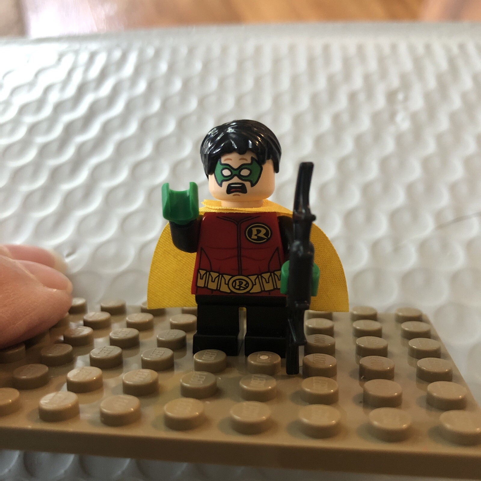 Lego Robin Minifigure Short Legs 76122 76118 Batman DC Super Heroes ...