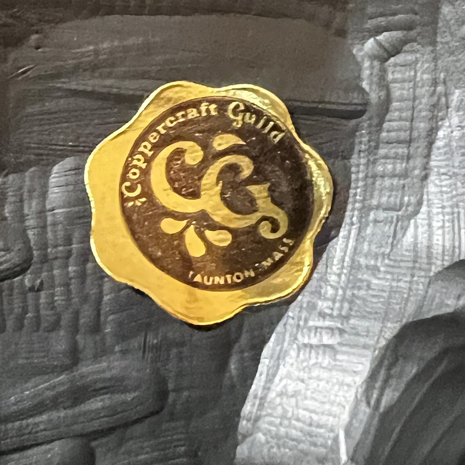 Vintage Coppercraft Guild Wall Plaque Teapot Diamond Shape in Box USA ...